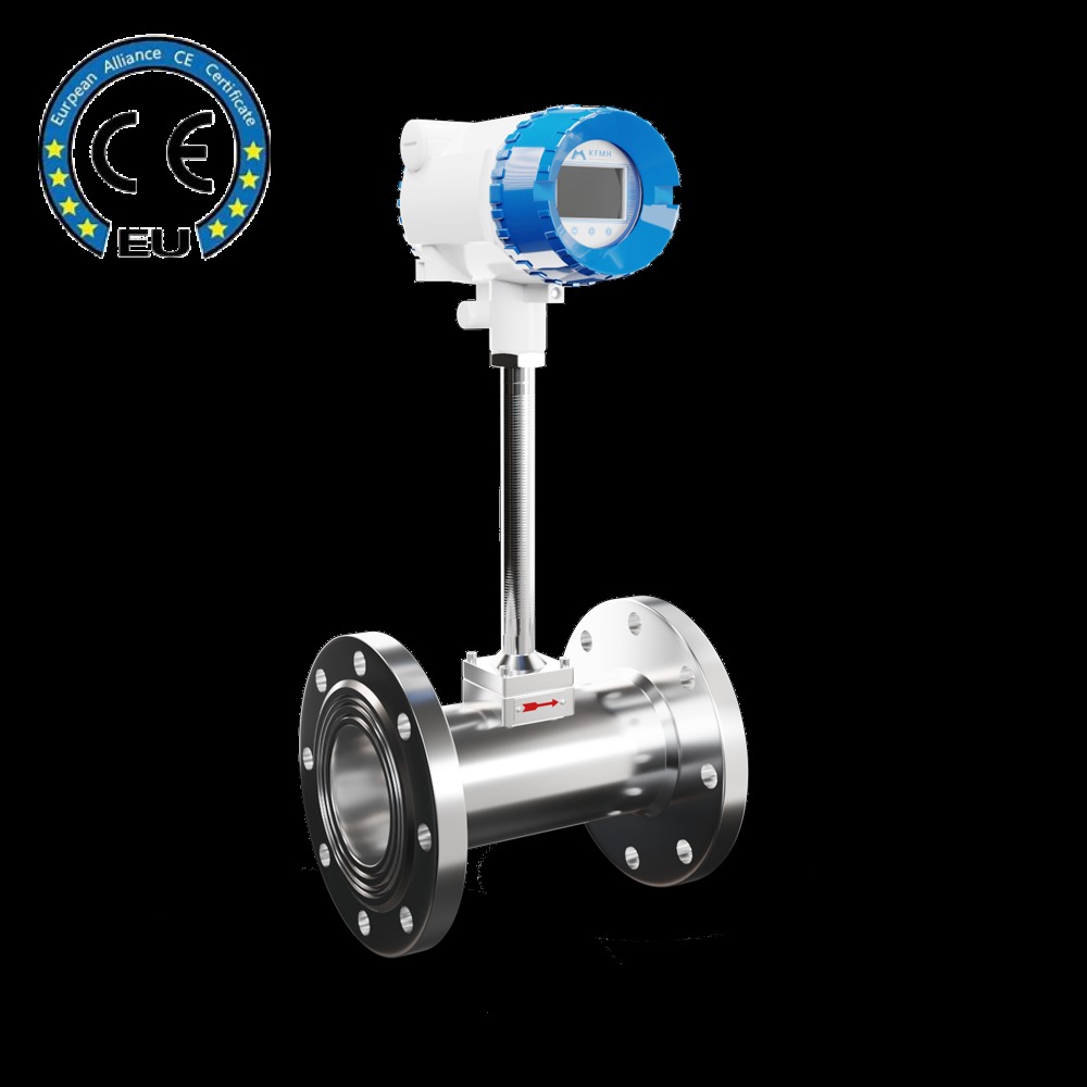 Bio Gas Flow Meter Digital Vortex Flowmeter for Compressed Air Flowmeters with RS485
